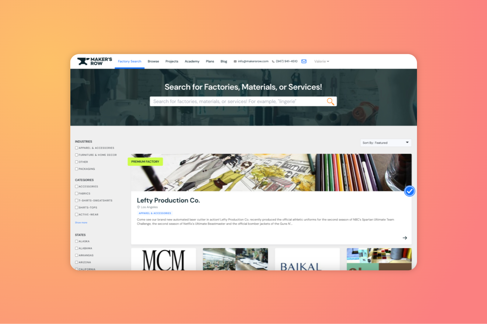 Maker’s Row | Connect With US Top Manufacturers & Factories
