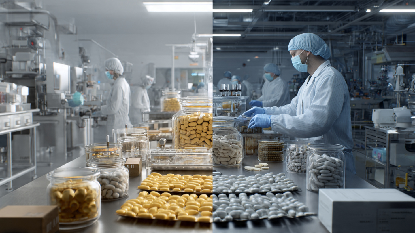 Vitamin And Probiotic Contract Manufacturers: Key Differences